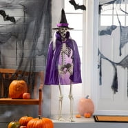 36in. Skeleton Playing Harmonica Halloween Decoration - Walmart.com