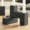 Danya B. Contemporary Black Metal 2-Piece Stacking Candelabra Taper Candle Holder Set - Walmart.com