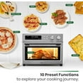 VAL CUCINA Infrared Air Fryer, Toaster Oven, 10-in-1 Combo, 6-Slice ...