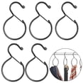 POYOGA Metal S Hook Rustproof Spring Lock Design for Home Storage ...