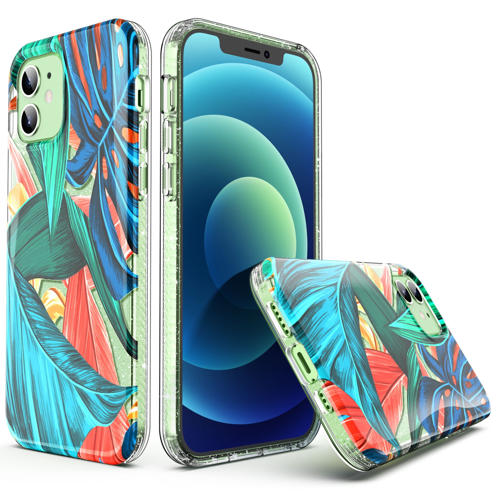 ULAK iPhone 12 Case, iPhone 12 Pro Case, Anti-Scratch Shockproof Bumper ...