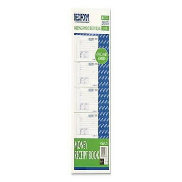 Rediform Office Products Hardcover Numbered Money Receipt Book, 6 7/8 X ...