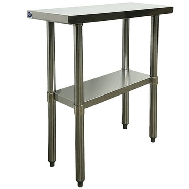 Sportsman Series Upturned Edge Stainless Steel Work Table 24 x 48 ...