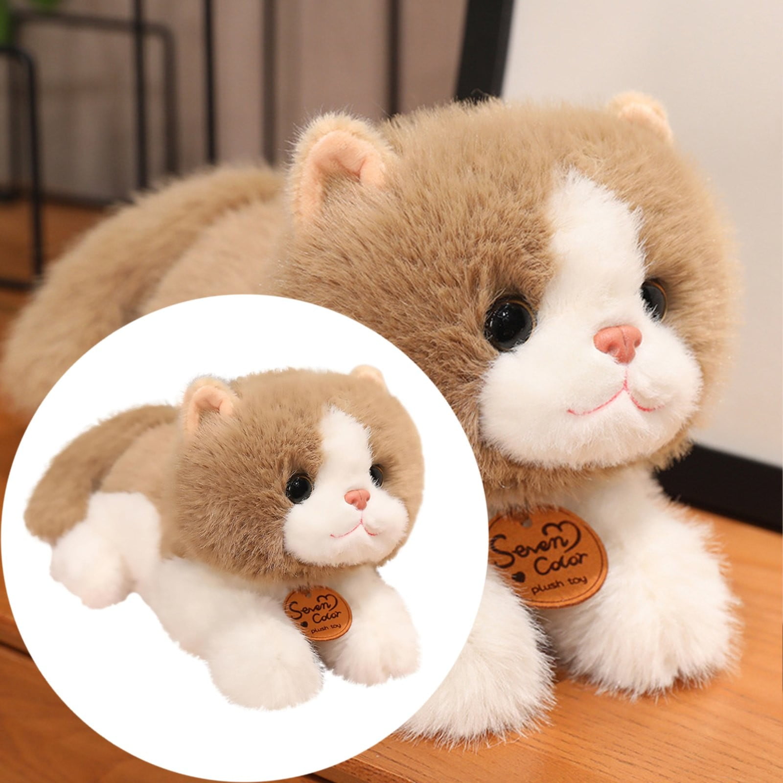Click here for Huasheng Peach Cat Cat Plush Cute Stuffed Animal P... prices