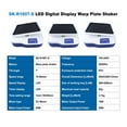 Laboratory SK-R1807-S LED Digital Rocking Shaker 10-80rpm Microplate ...