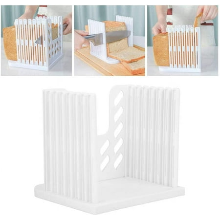 Bread Cutting Guide, ABS Bread Slicer, Adjustable Toast Cutting Guide ...