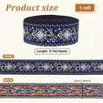 10Yards Vintage Jacquard Polyester Ribbon Emobridered Woven Ribbon ...