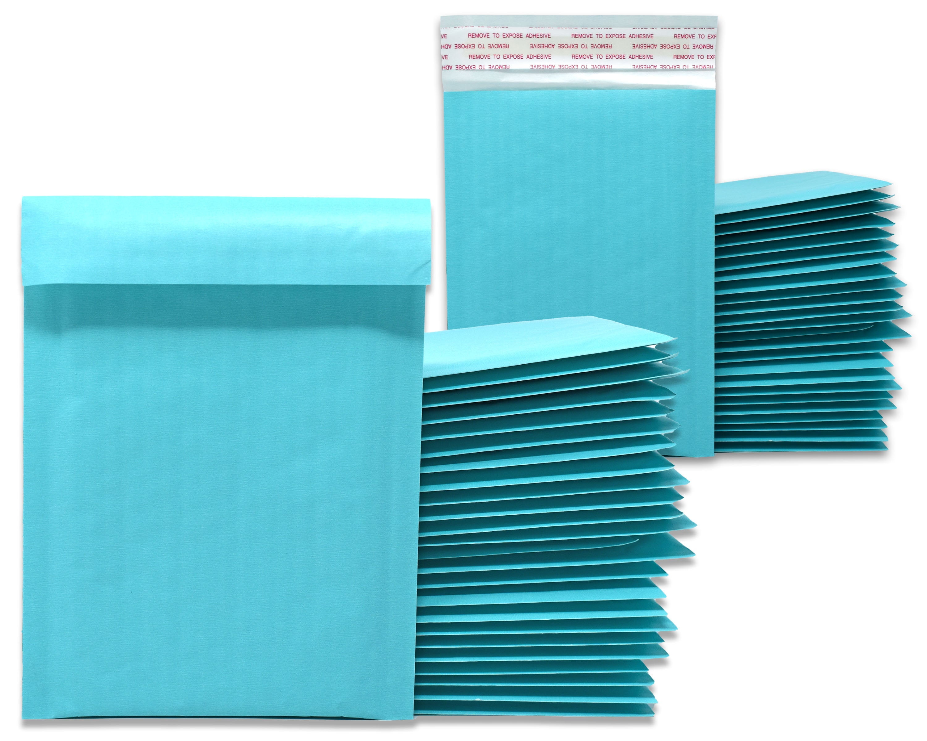 Aqua Teal Kraft Bubble Mailers! Colorful Unique Quality Padded Envelope ...
