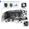 Spec-D Tuning Chrome LED Tube Headlights + Sequential Bumper Lights ...