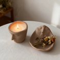 Abstract art human face candle cup silicone mold diy human face ...