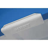 HART 200 Quart Latching Rolling Plastic Storage Bin Container, Clear ...