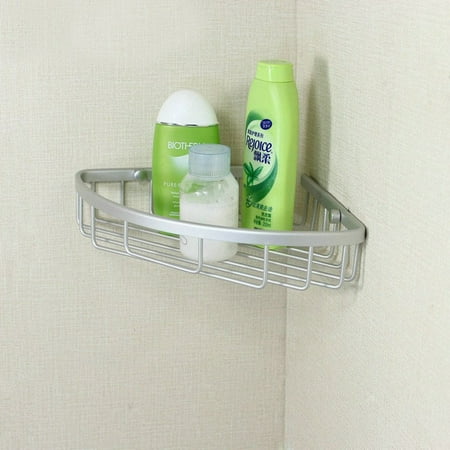 Hot 3 Layers Aluminum Triangular Shower Caddy Shelf Bathroom Corner ...