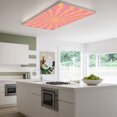 2 Pcs Pink Yellow Radiant Sun Fluorescent Light Covers Abstract Wavy ...