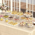 6 count Buffet Risers, Clear Risers for Buffet Table, Catering Dessert ...
