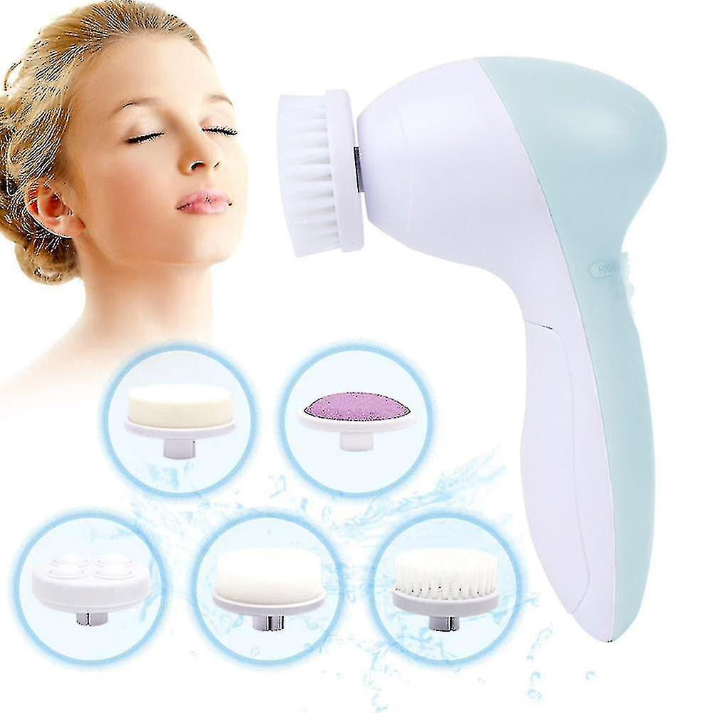 Click here for Linkcro 5 In 1 Face Cleansing Brush Silicone Facia... prices