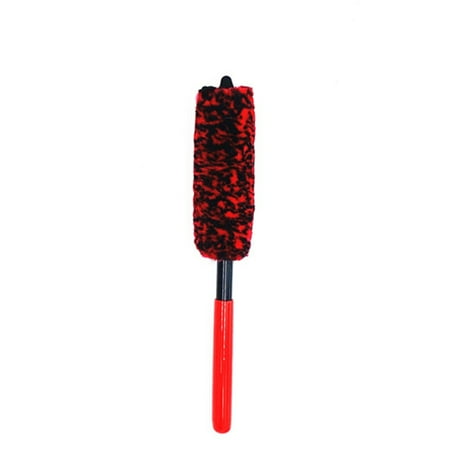 27cm Car Wheel Rims Cleaning Brush Original Wheel Woolies Brush Stick ...