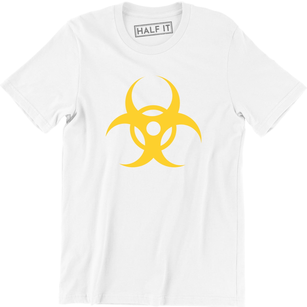 Biohazard Symbol Radioactive Danger Warning Toxic Men's Tee Shirt ...