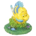 Penn-Plax Little Mermaid Aquarium Ornament – Flounder – Mini Resin ...