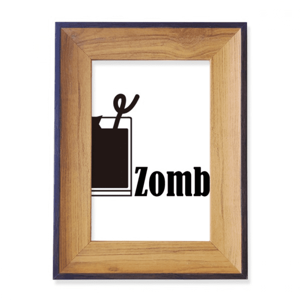 Marco de imagen de escritorio Zombie con la palabra zombi Unbranded 18 ...