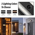 Address Plaque For Houses Solar Powered Adjustable Panel 3 Lighting ...