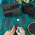 300 Pcs Black Hang Tag String, Nylon Snap Lock Pin Loop Fastener Hook ...