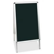 Quartet Show-It! 3-Panel Display System, 6' x 3', Double-sided, Blue ...