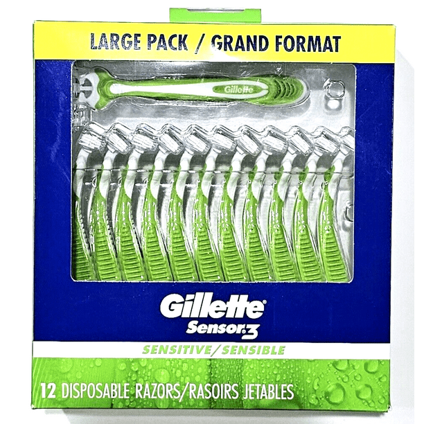 Gillette Sensor3 Sensitive Men's Disposable Razor - Walmart.ca