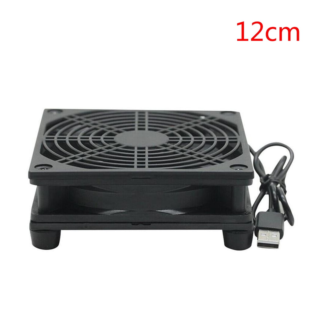 9cm/12cm Cooling Fan DC 5V USB Power Supply Quiet Fan for Router TV Set ...