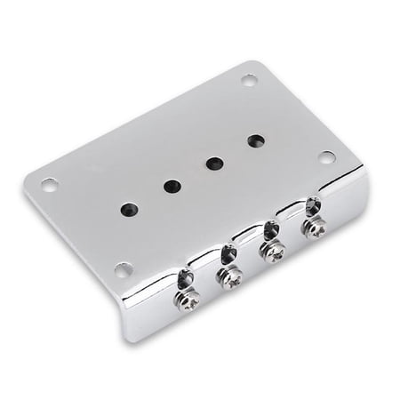 Electric Guitar Bridge, Glossy Appearance 4 Saddle Bridge Height ...