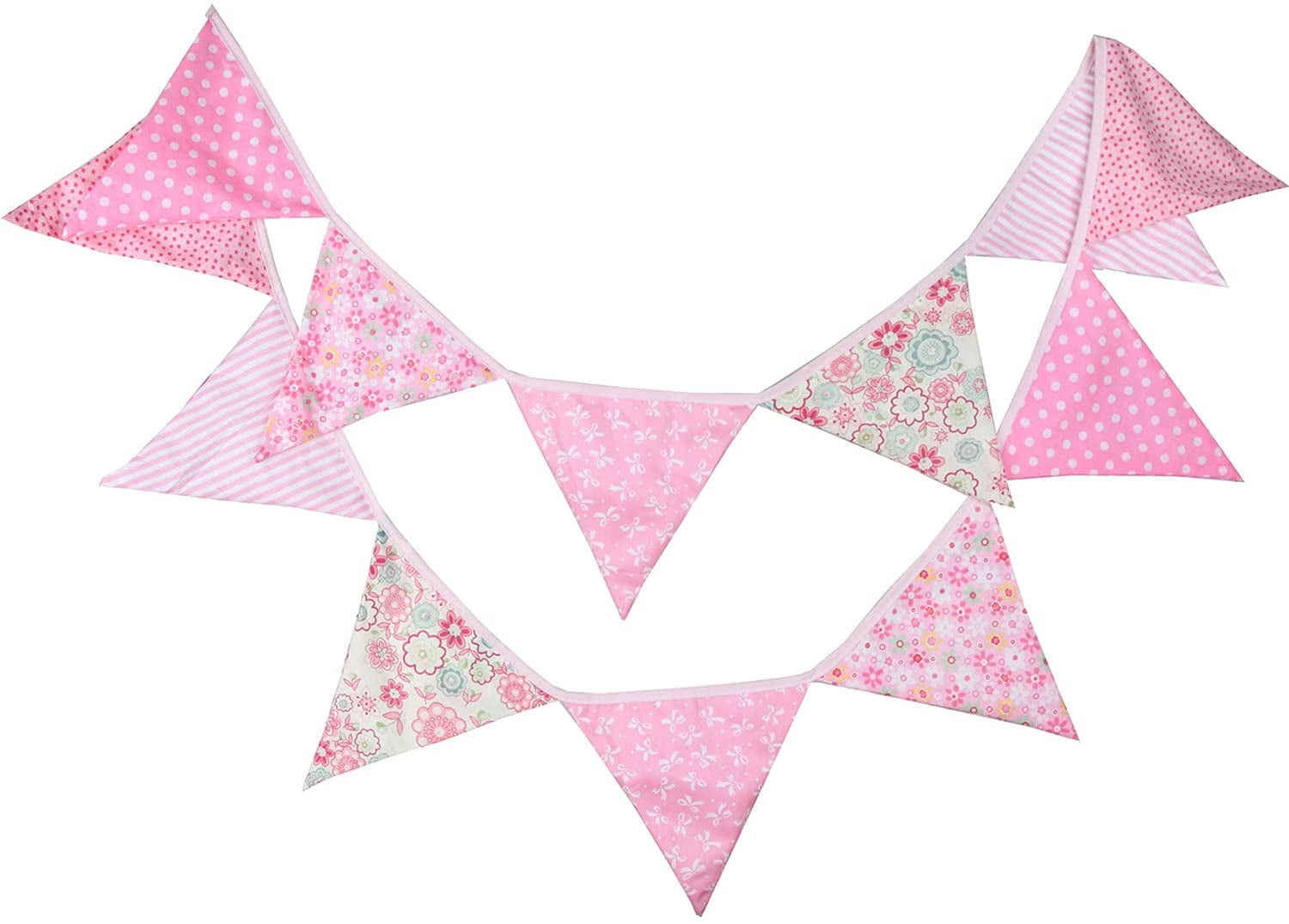 Banderines, banderines de cuerda de banderín de 3,2 m, banderines de ...