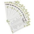 10pcs Bridal Shower Wedding Tacit Game Cards Unique Bachelorette Games ...