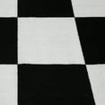 Mainstays 5x7 Black and White Checkered Indoor Area Rug - Walmart.com