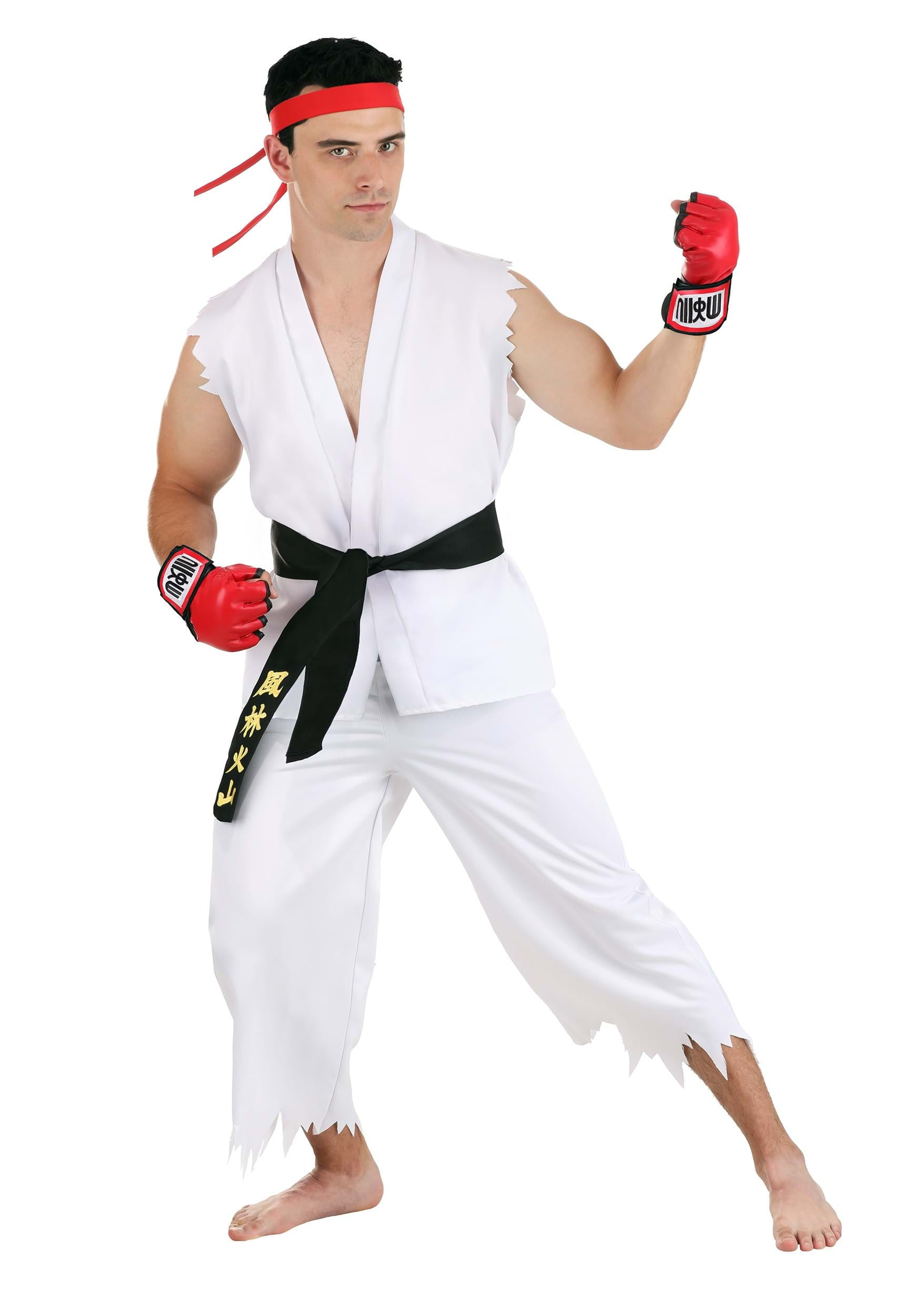 Adult Street Fighter Ryu Costume - Walmart.com