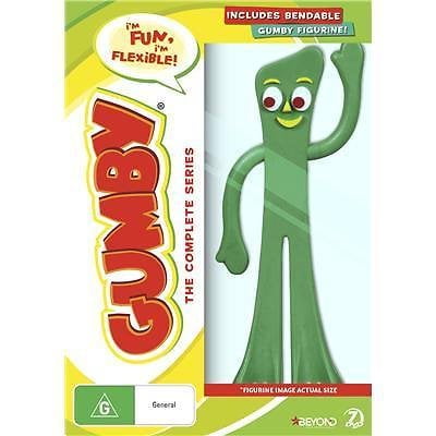Gumby (Complete Series) - 7-DVD Box Set & Figurine ( The Gumby Show ...