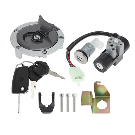 Ignition Switch Fuel Gas Cap Seat Lock Set Keys For Honda MSX 125 Grom ...