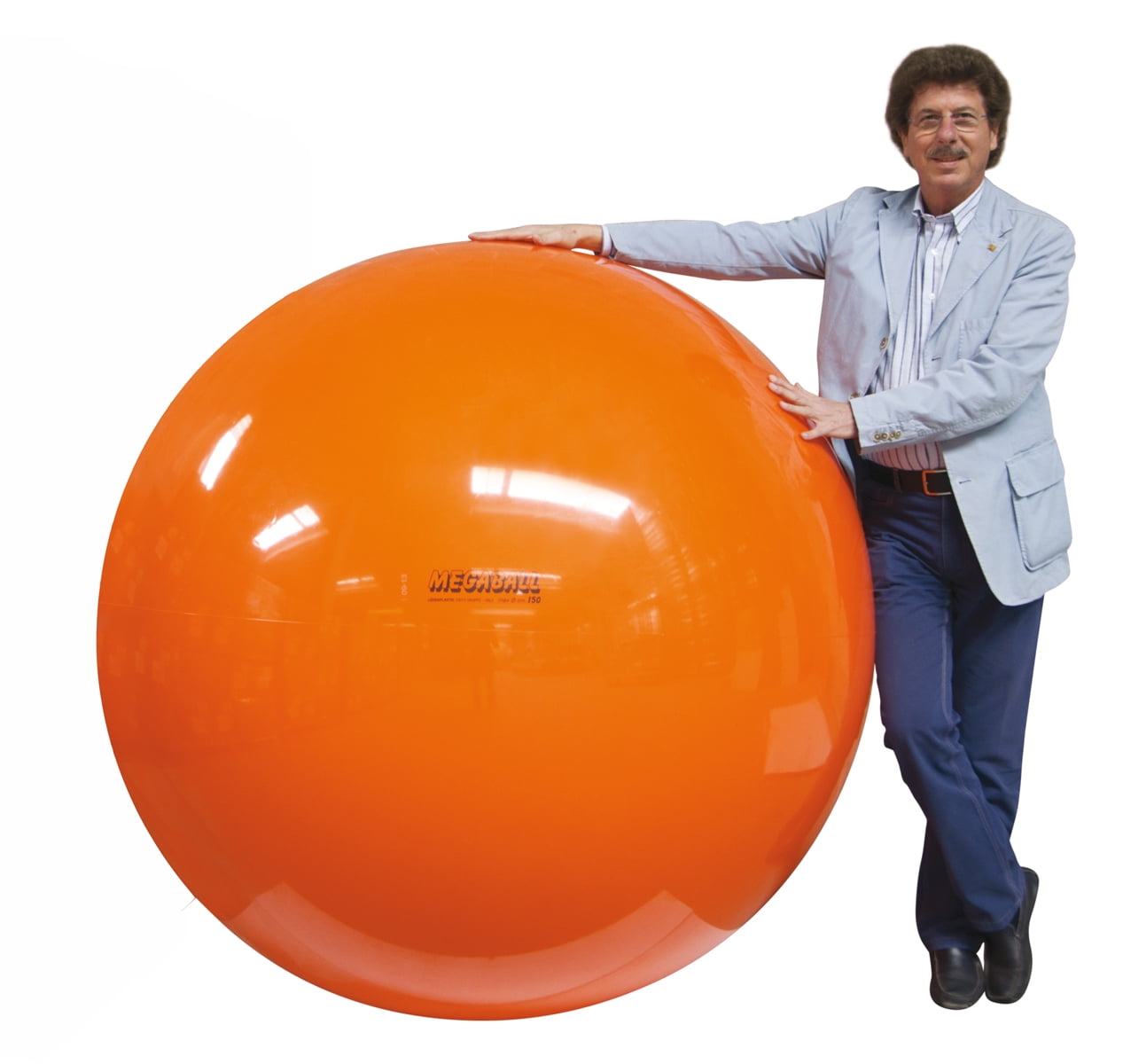 Gymnic Megaball Exercise Ball, 150 cm, Orange - Walmart.com