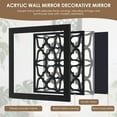 2PCS Boho Wall Mirror Decor Boho Wall Decor Farmhouse Accent Mirror ...