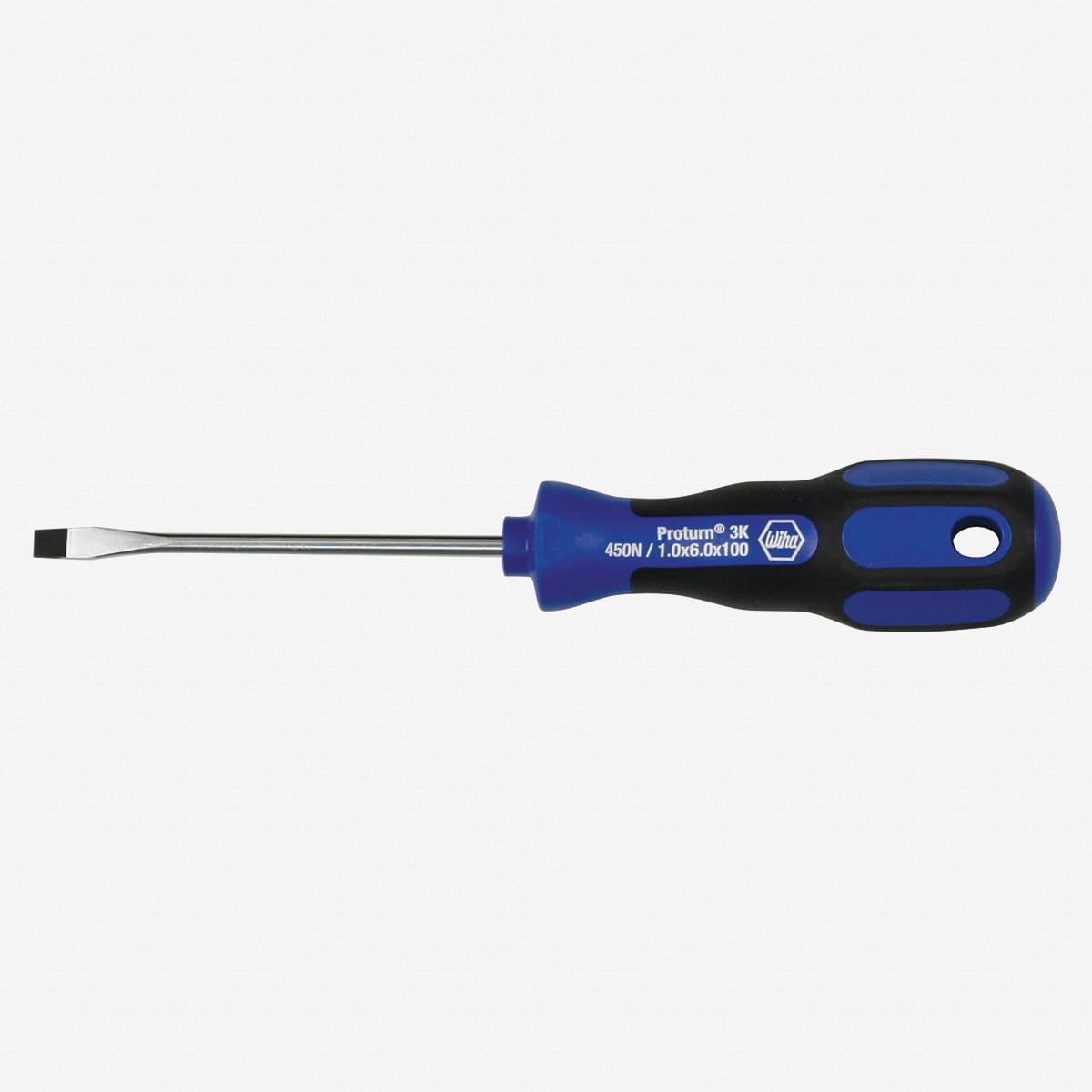 Wiha 45054 4 x 100mm 3K Ergonomic Slotted Screwdriver - Walmart.com