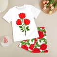 dmqupv Girls Pajamas Set Girls Comfortable and Breathable Set Cute ...