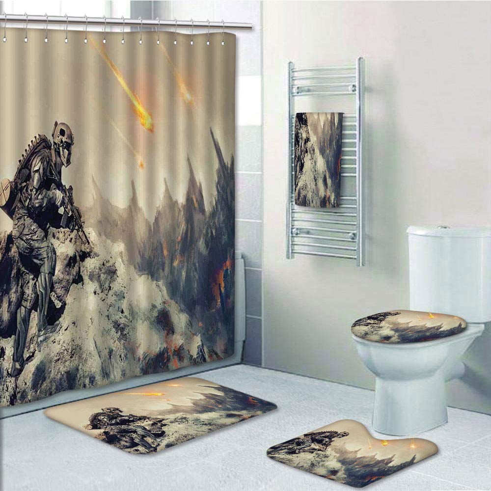 PRTAU Futuristic Mechanical Armed Soldier in Battle Alien Planet Save ...