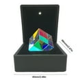 Optical Color-Collecting Glass Prism 6-Sided Light Rainbow Maker Prism ...