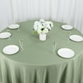 BalsaCircle 132" Round Polyester Tablecloths Wedding Eucalyptus Sage ...