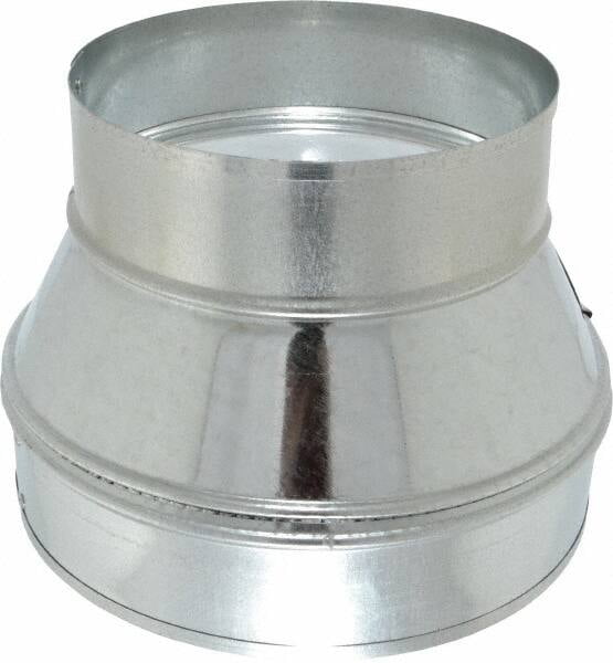 8" ID Galvanized Duct Tapered Reducer without Crimp - Walmart.com