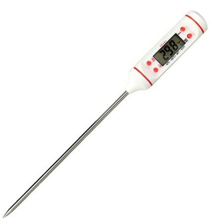 Electronicheart LCD Cooking Steak Milk Coffee Stainless Steel Probe ...
