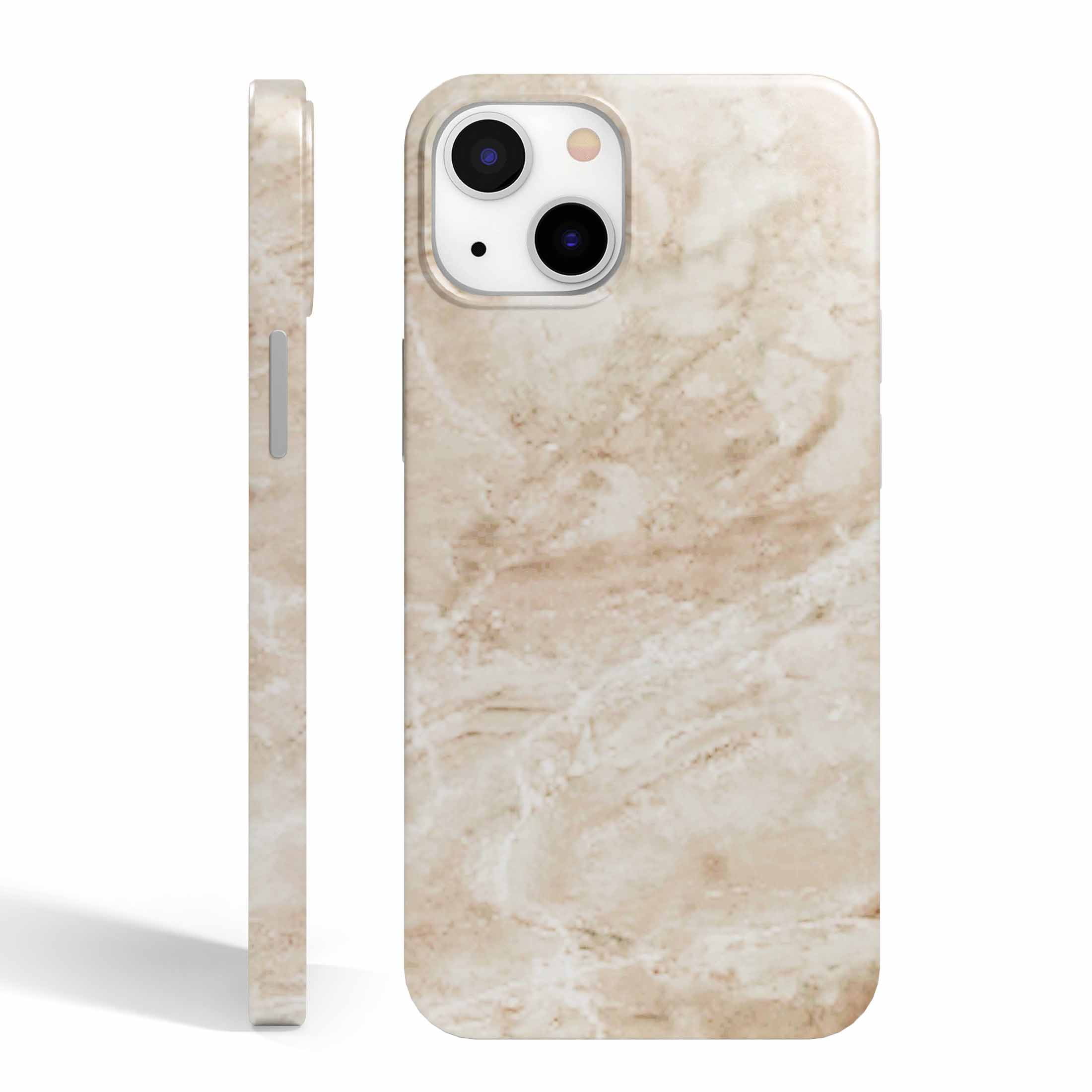 Tobelint Metallic Colored Marble Texture Case for iPhone 13, Slim Full ...