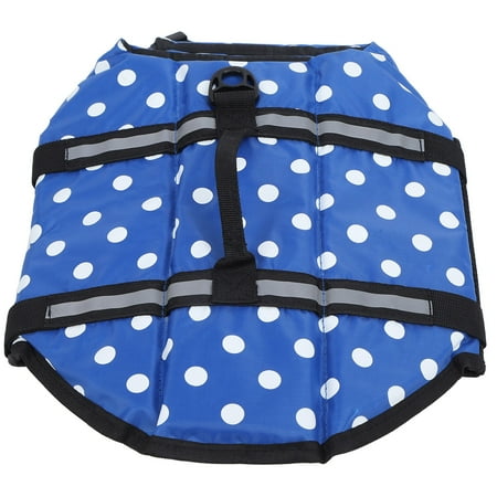 Pet Lifesaver Vest, Pet Float Coat Dog Swimming Jackets Pet Adjustable ...