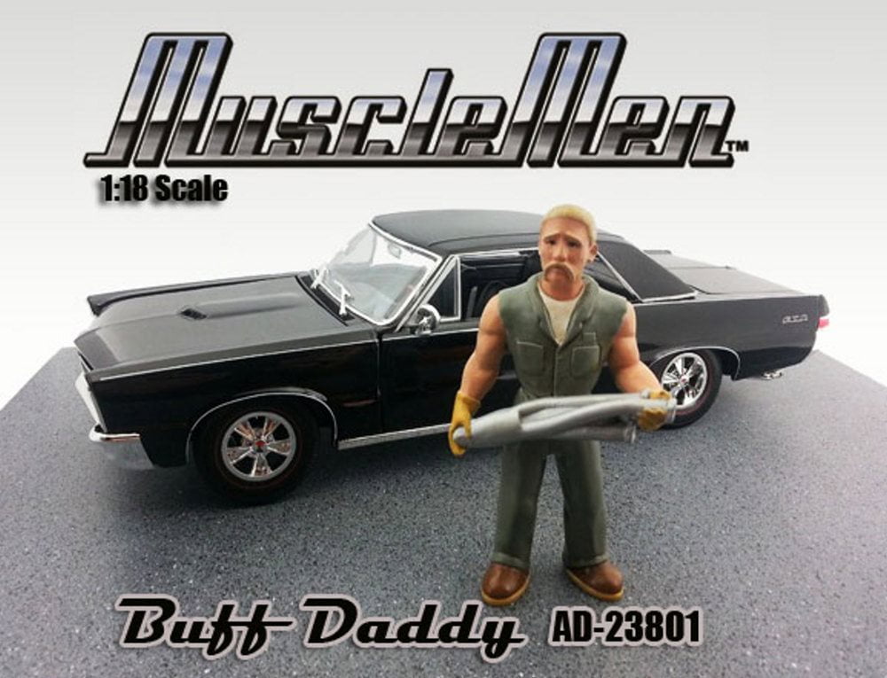 Buff Daddy Figure, Green - American Diorama Figurine Musclemen Series I ...