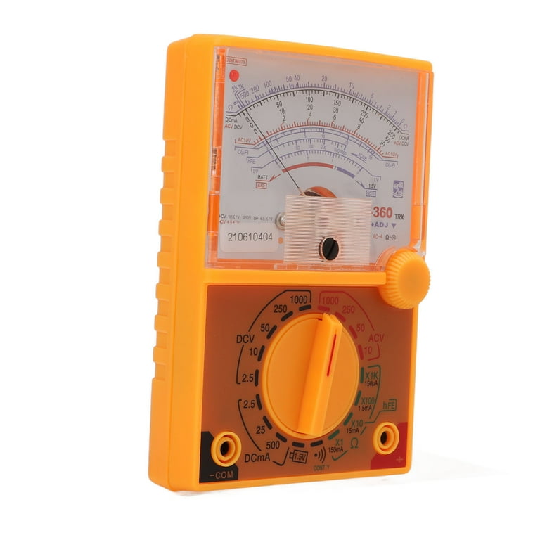 Analog Multimeter Scale