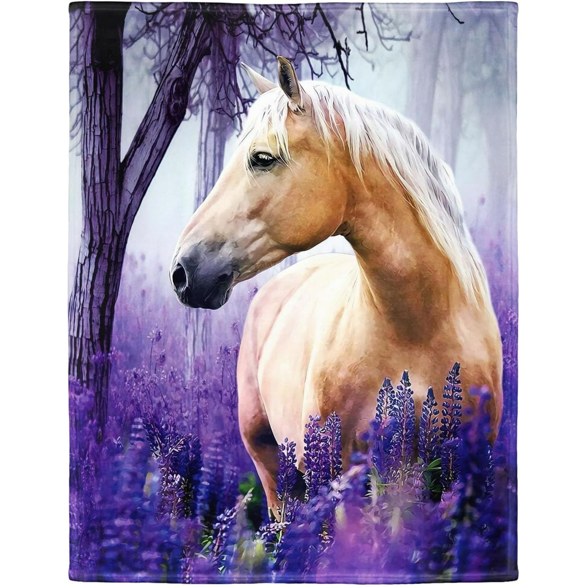 Click here for Donenzi Horse Blanket With Purple Lavender  Super... prices