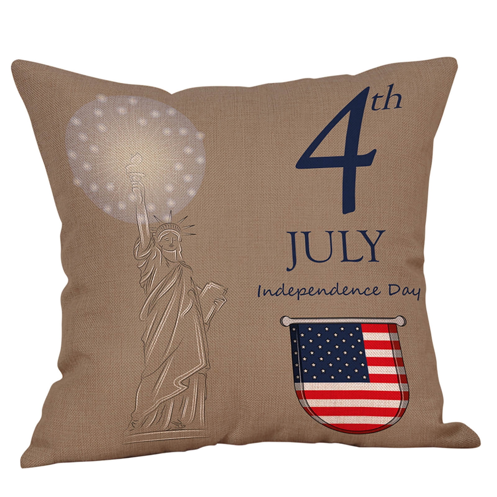 Kusou America Flag Pillow Patriotic Pillows Gnomes Indepe 4 And Pillow ...